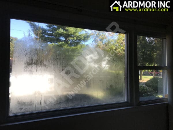 Foggy Picture Window - Ardmor Windows and Doors