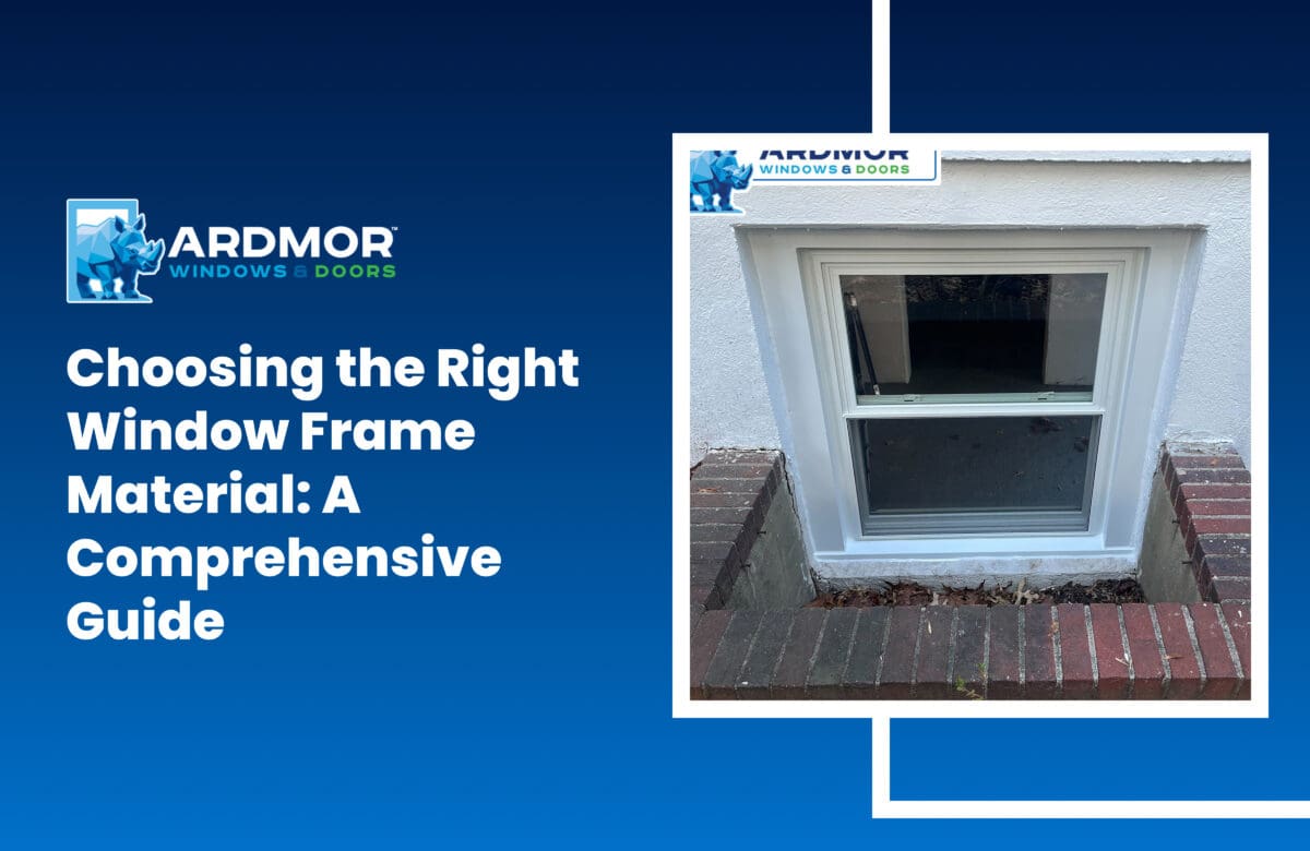 Choosing the Right Window Frame Material: A Comprehensive Guide ...